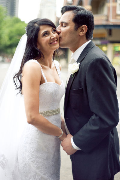 Nadine and Peter's Sydney Wedding - pretty in pink - Modern Wedding