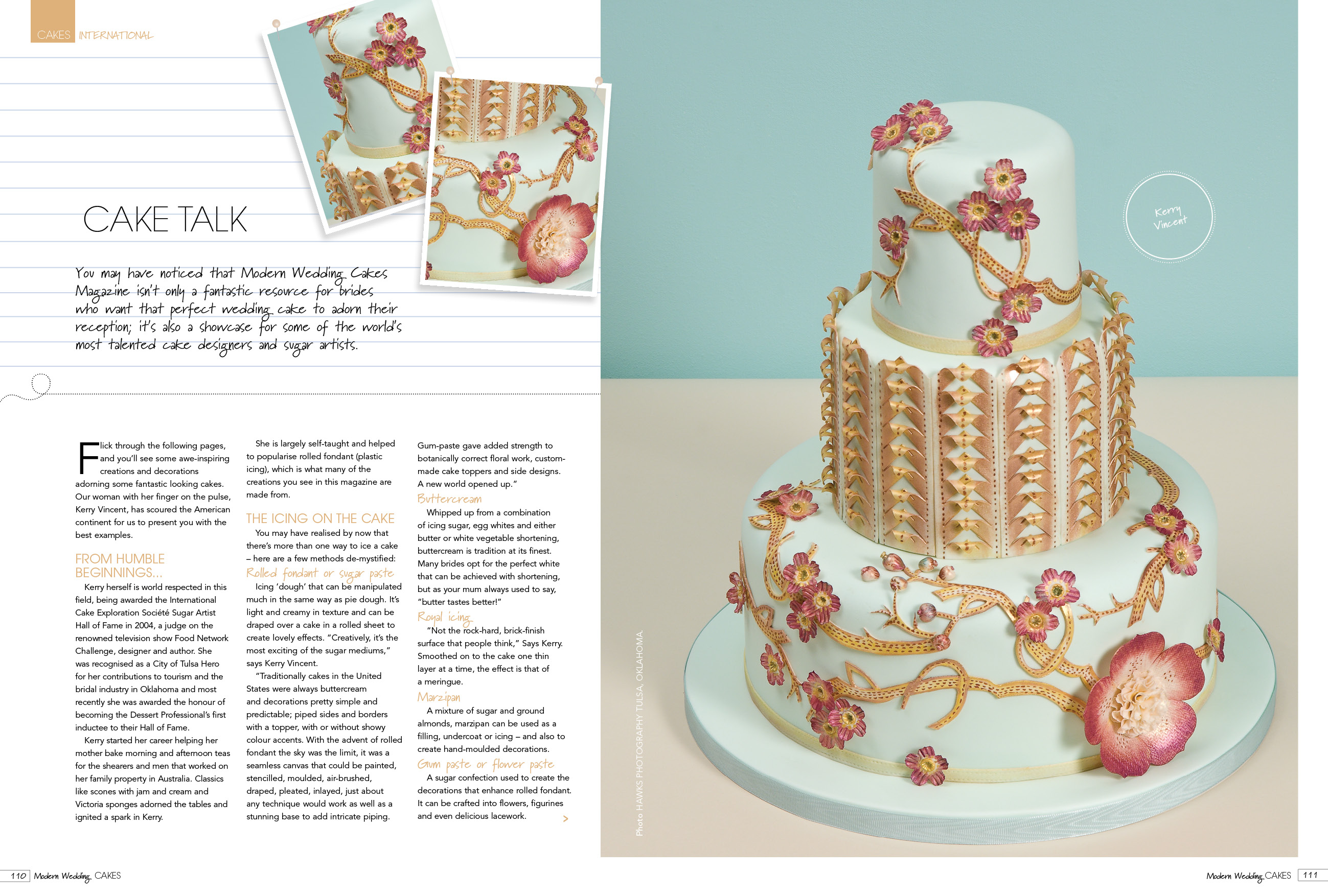Delicious Cakes Magazine on Sale Now - Modern Wedding