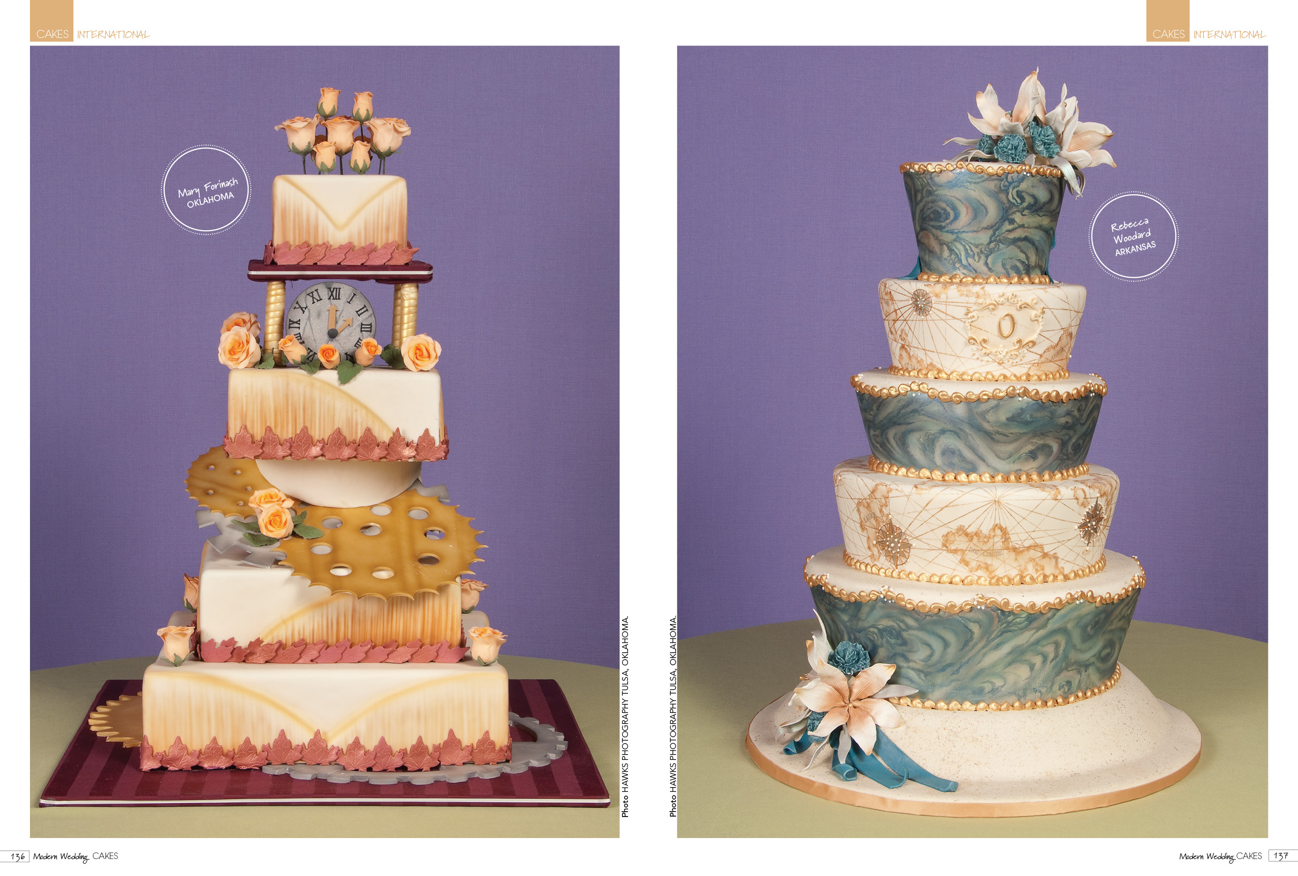 Delicious Cakes Magazine on Sale Now - Modern Wedding