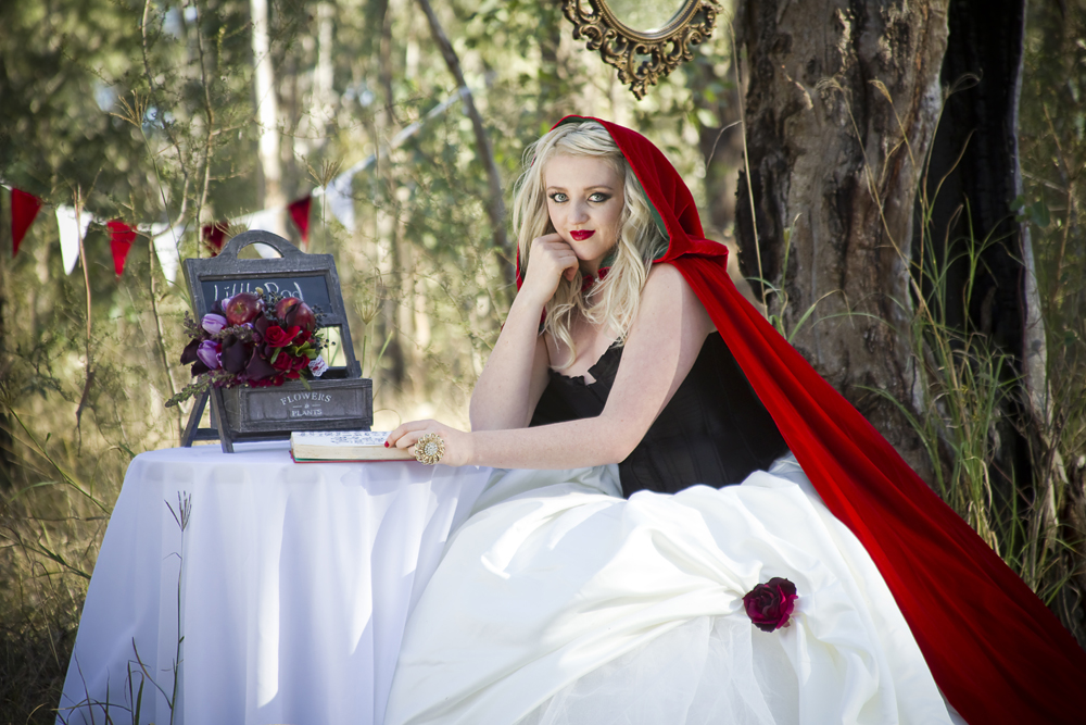 Red Riding Hood Inspired Wedding Theme - Modern Wedding