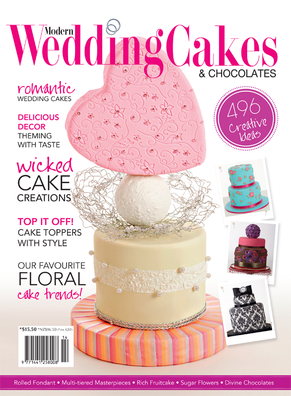 Delicious Cakes Magazine on Sale Now - Modern Wedding