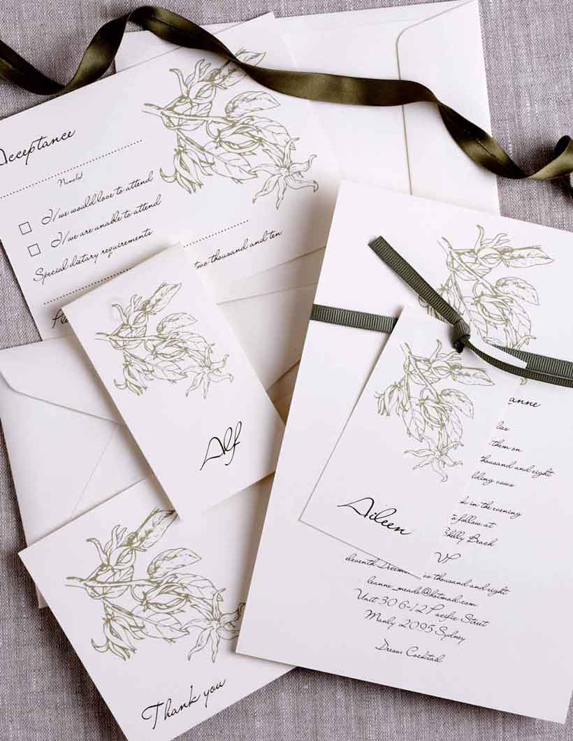 DIY Wedding Invitations and Getting Organised Modern Wedding
