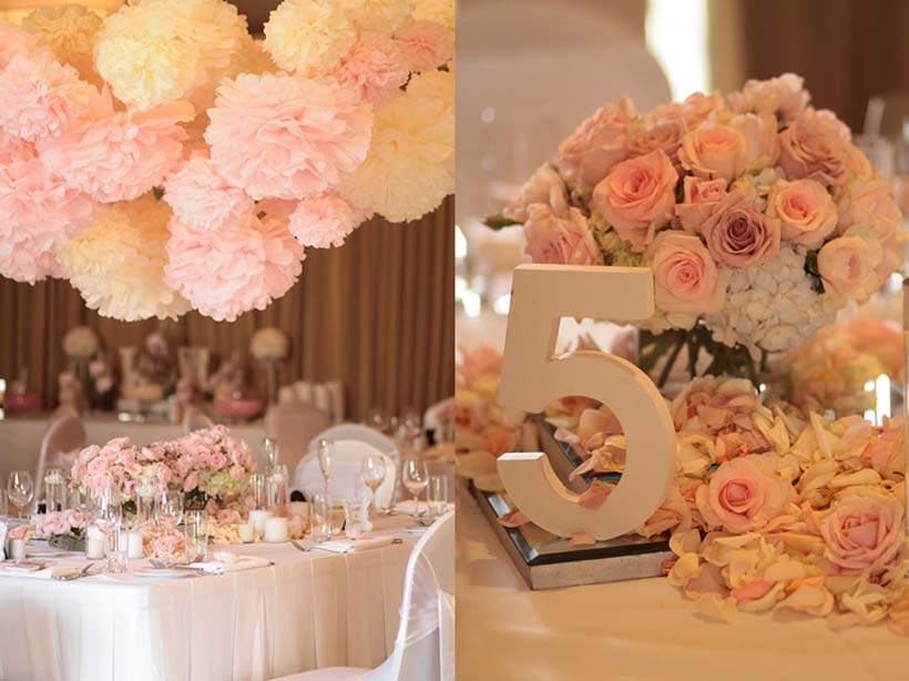 Creative Table Numbers - Modern Wedding