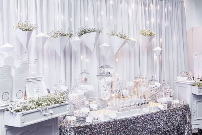 Silver Themed Wedding