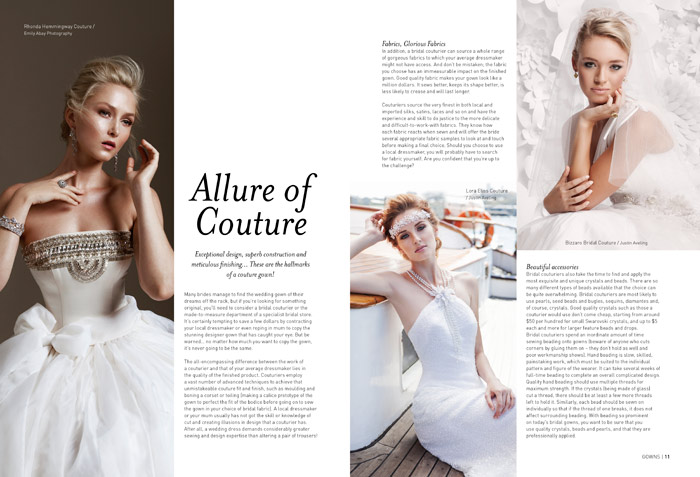 Wedding Gowns Magazine - It's All About the Dress