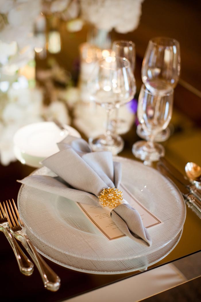 An orchid themed wedding