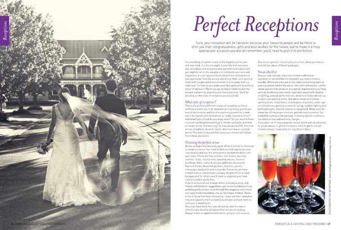 Newcastle Central Coast Wedding Magazine - On Sale!