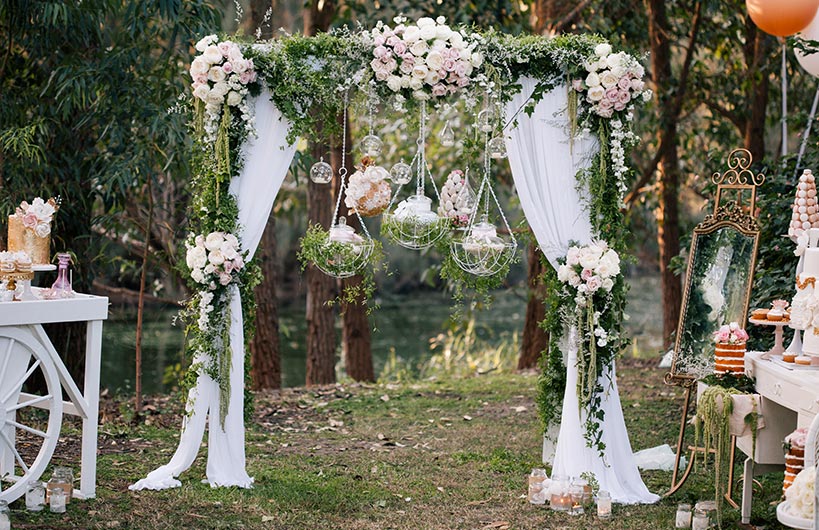 The Suspended Cake Buffet By Candy Queen Events