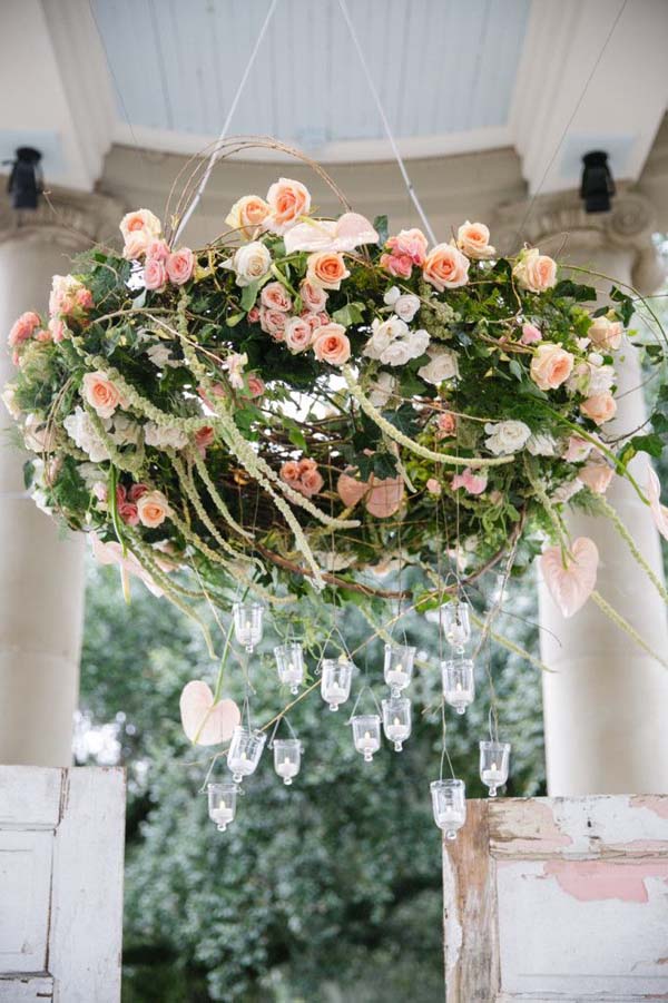 20 + Hanging Wedding Flowers