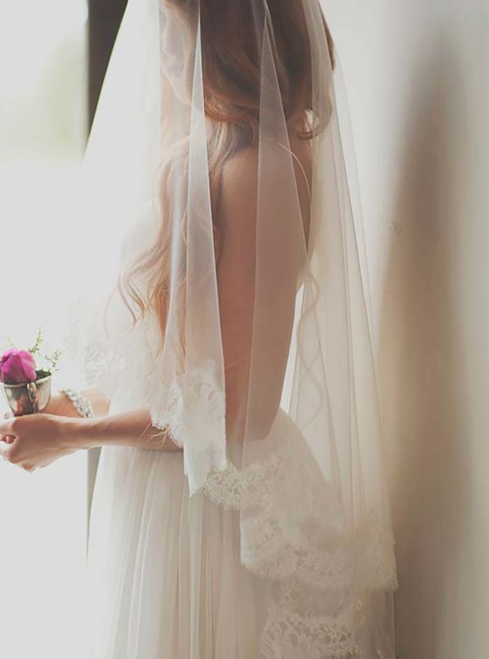 Twenty-Three Veils That Will Make Your Jaw Drop - Modern Wedding