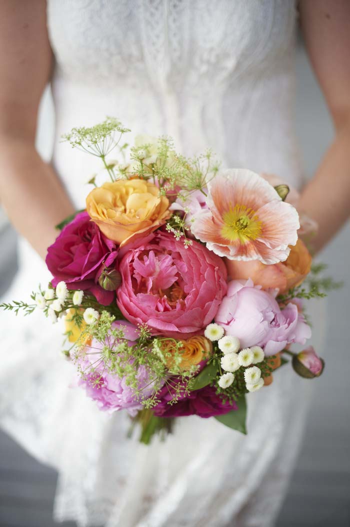 A Bright Floral Wedding Day