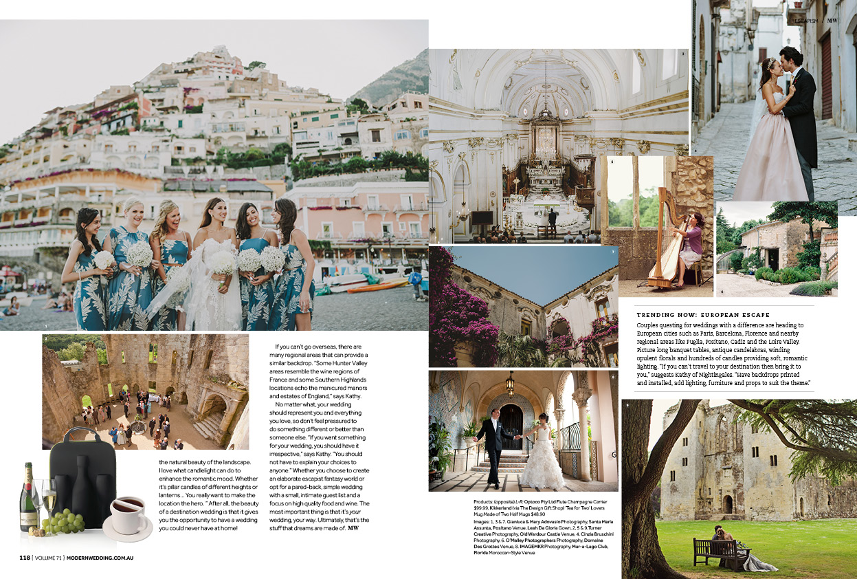 Modern Wedding Magazine 'The Escape Edition' Preview - Modern Wedding