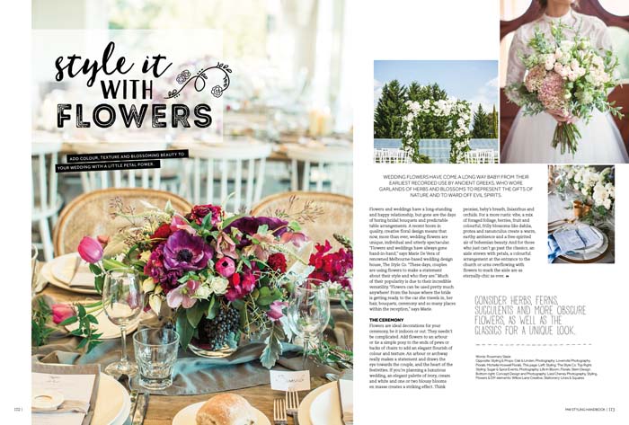 Modern Wedding Styling Handbook 3 Preview! - Modern Wedding