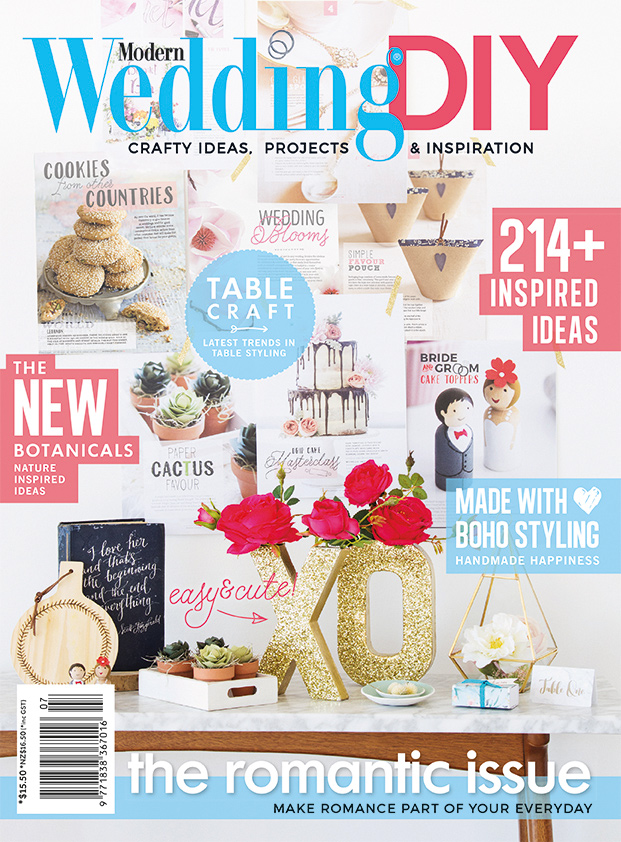 MODERN WEDDING DIY MAGAZINE 7TH EDITION TEMPLATES - Modern Wedding