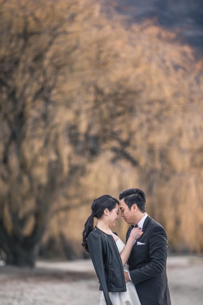 First Look Photos and Family Moments - Modern Wedding