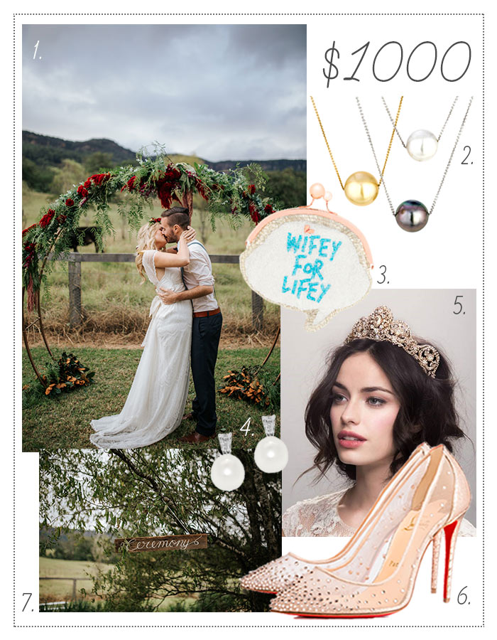 Perfect Little Buys at $300, $500 and $1000 For Your Wedding