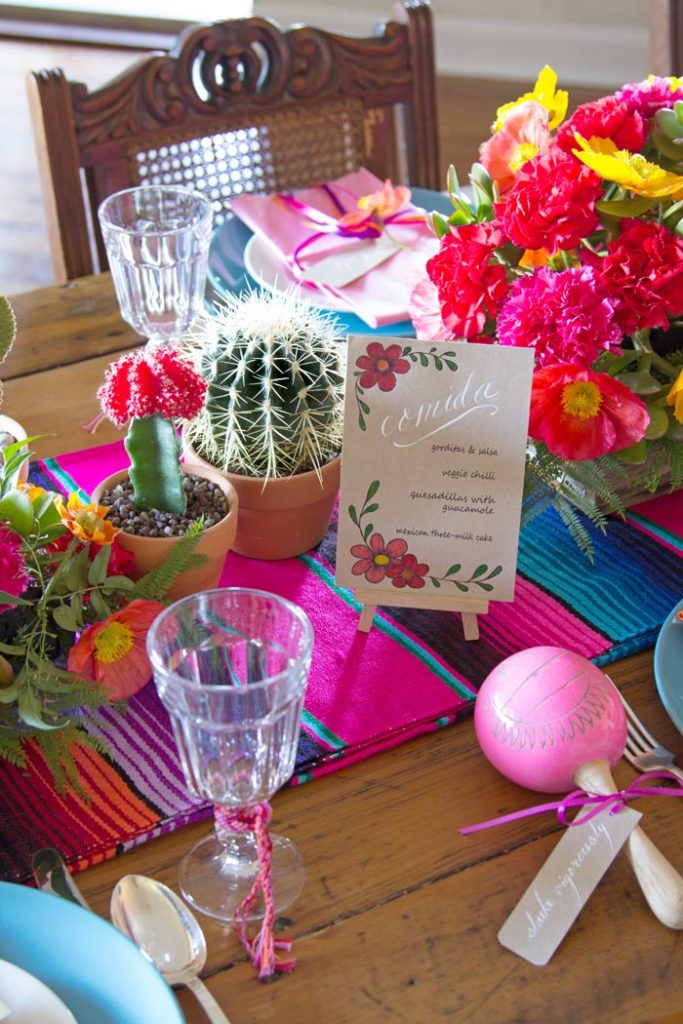 Your Guide To Festive Mexican Inspired Table Styling - Modern Wedding