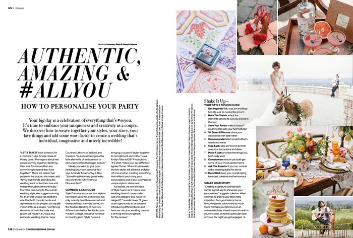 Modern Wedding Magazine 74 - The Style Special preview - Modern Wedding