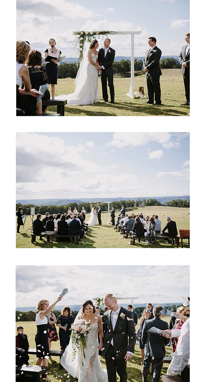 An Outdoor Wedding Styled With Simple Elegance - Modern Wedding