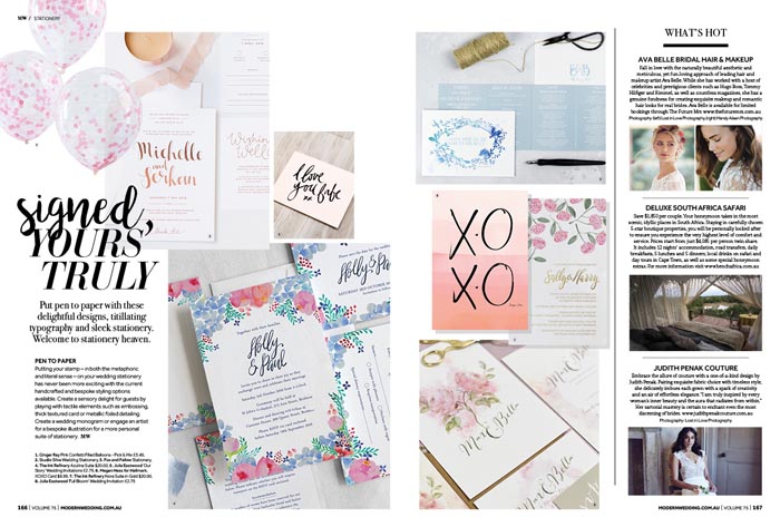 MODERN WEDDING MAGAZINE 75 – SIMPLY BEAUTIFUL PREVIEW - Modern Wedding