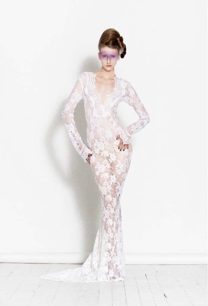 Barely There Bride - 10 Sheer Wedding Dresses We Love