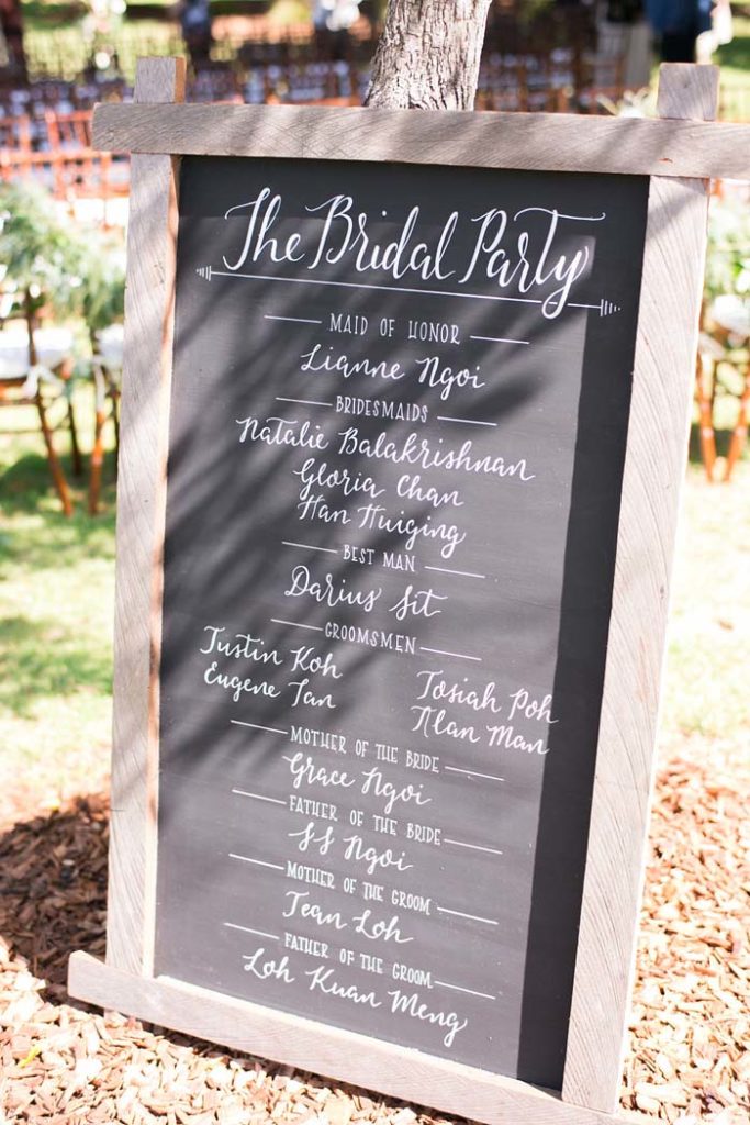 Natalie & Wei-Lang's Blue and Gold Margaret River Vineyard Wedding