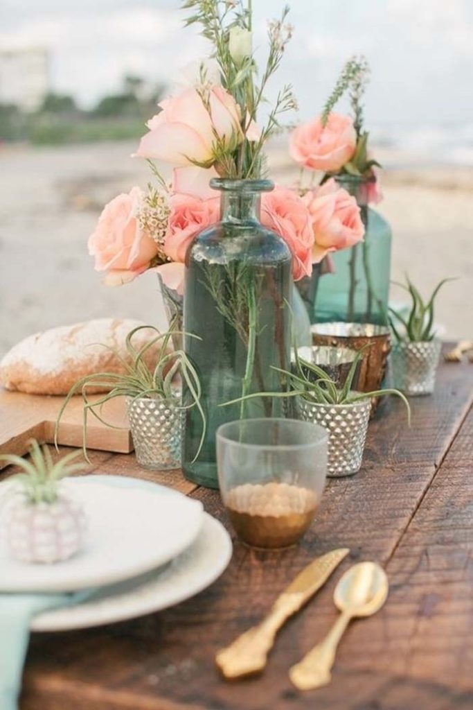 How to Style A Beach Wedding - Ceremony & Reception Style