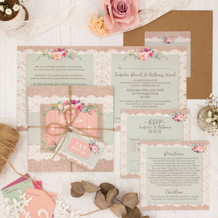 Our Favourite Rustic Wedding Invitation Ideas