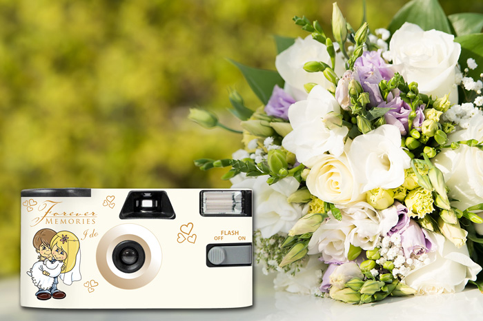 Disposable camera wedding idea 60 photos - Astyledwedding.com