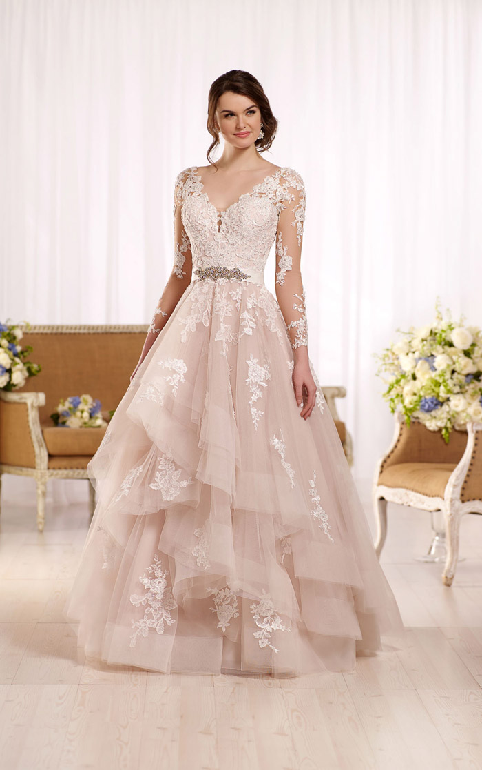 Rosy Dresses For The Blushing Bride - Modern Wedding