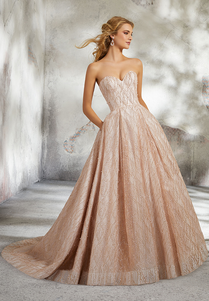 Rosy Dresses For The Blushing Bride - Modern Wedding