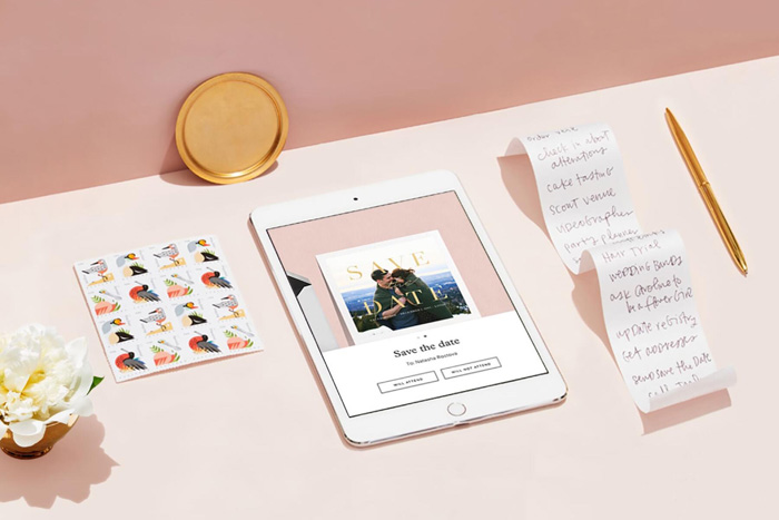 A Guide To Online Wedding E-Vites! - Modern Wedding