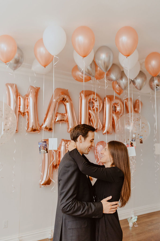 How To Propose From The Comfort Of Your Own Home - Modern Wedding