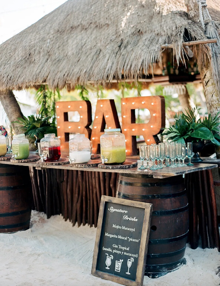 Wedding Bar Ideas Your Guests Will Love - Modern Wedding