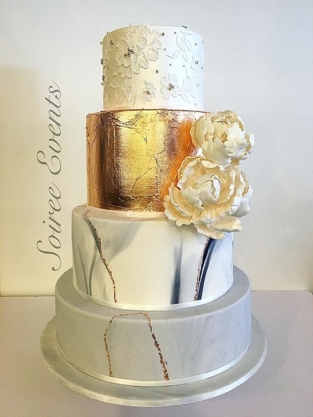 Soirѐe Events and Cakes - Modern Wedding