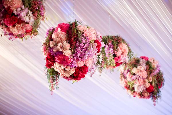20 + Hanging Wedding Flowers